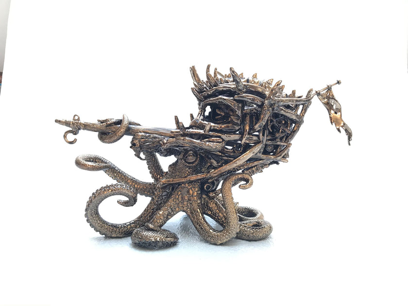 The Bionic Octopus - CAPTAIN DARK SOUL – Mr Art Gallery